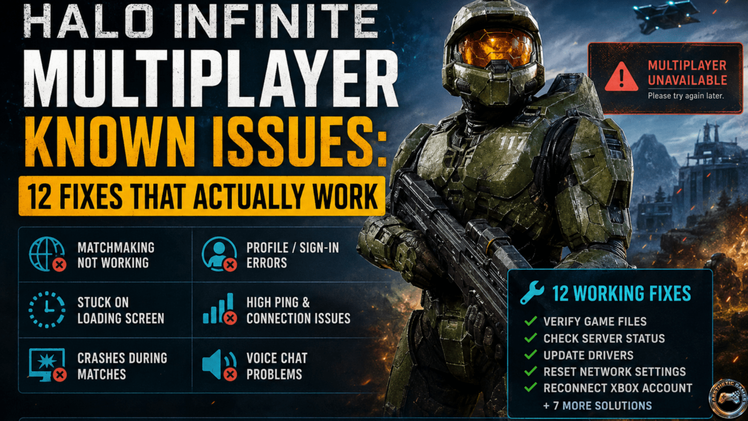 Halo Infinite Multiplayer Issues: 12 Proven Fixes